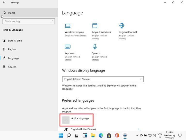 Cómo cambiar el idioma de Windows 11 y poner español