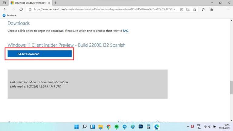 Descargar la ISO oficial de Windows 11 Descargar la ISO oficial de Windows 11