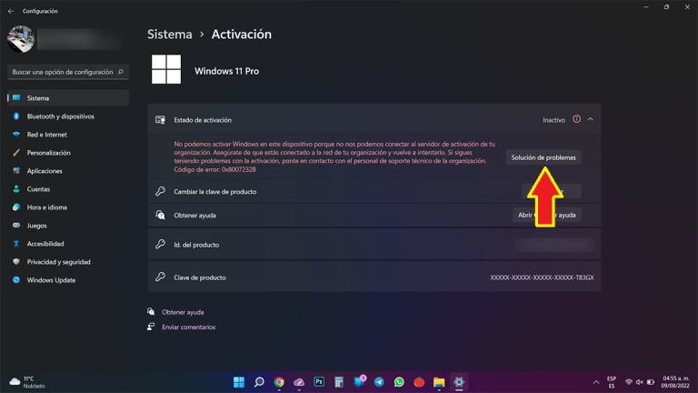 Cómo activar Windows 11