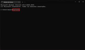 Cómo abrir el explorador de archivos en Windows 11