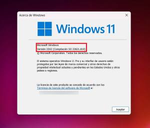 Cómo saber qué versión de Windows 11 tienes instalada