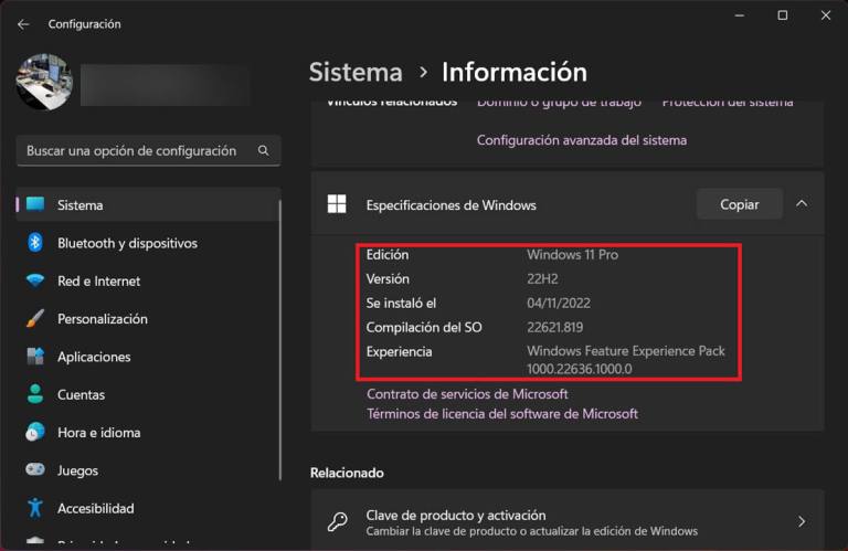 Cómo saber qué versión de Windows 11 tienes instalada