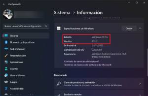 Cómo saber qué versión de Windows 11 tienes instalada