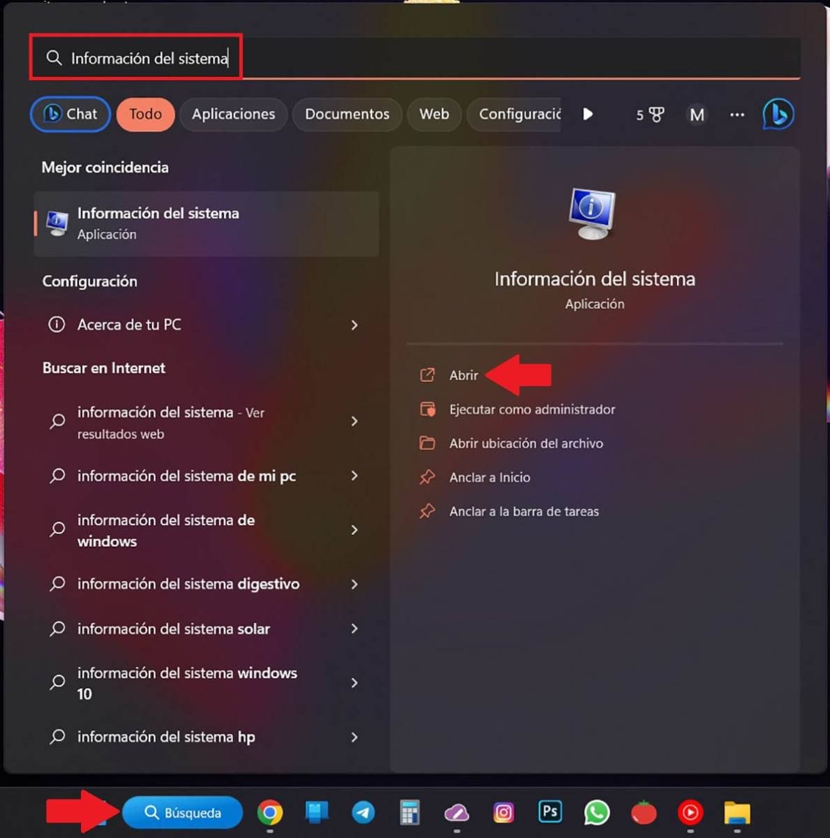 Cómo saber si tienes Windows 11 de 32 o 64 bits
