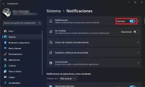 Cómo desactivar todas las notificaciones en Windows 11