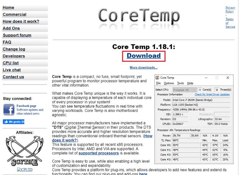 Cómo ver la temperatura del CPU en Windows 11