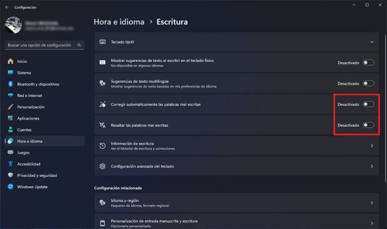 Cómo activar el corrector ortográfico en Windows 11