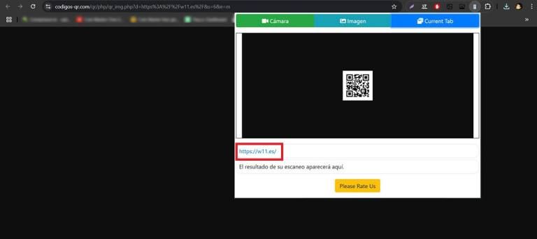 Cómo escanear códigos QR en Windows 11